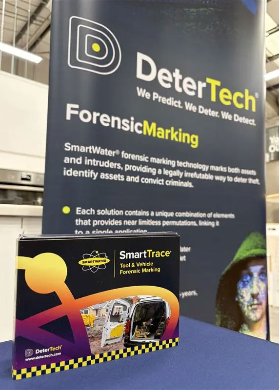 DeterTech Launches SmartWater Tool And Van Marking Kit